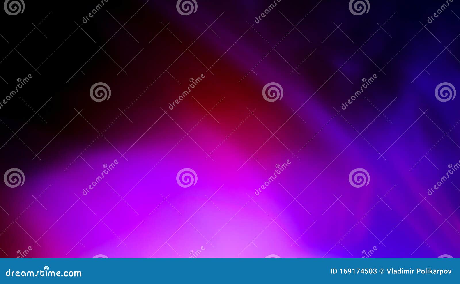 Color Highlight on a Black Background. Beautiful Light for Design Stock ...