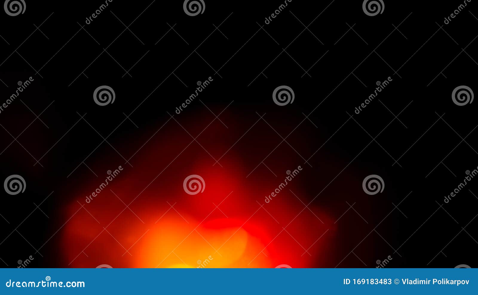 Color Highlight on a Black Background. Beautiful Light for Design Stock ...