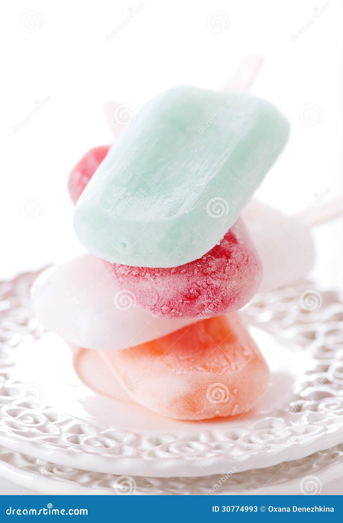 Color ice cream stock image. Image of delicious, dessert - 30774993