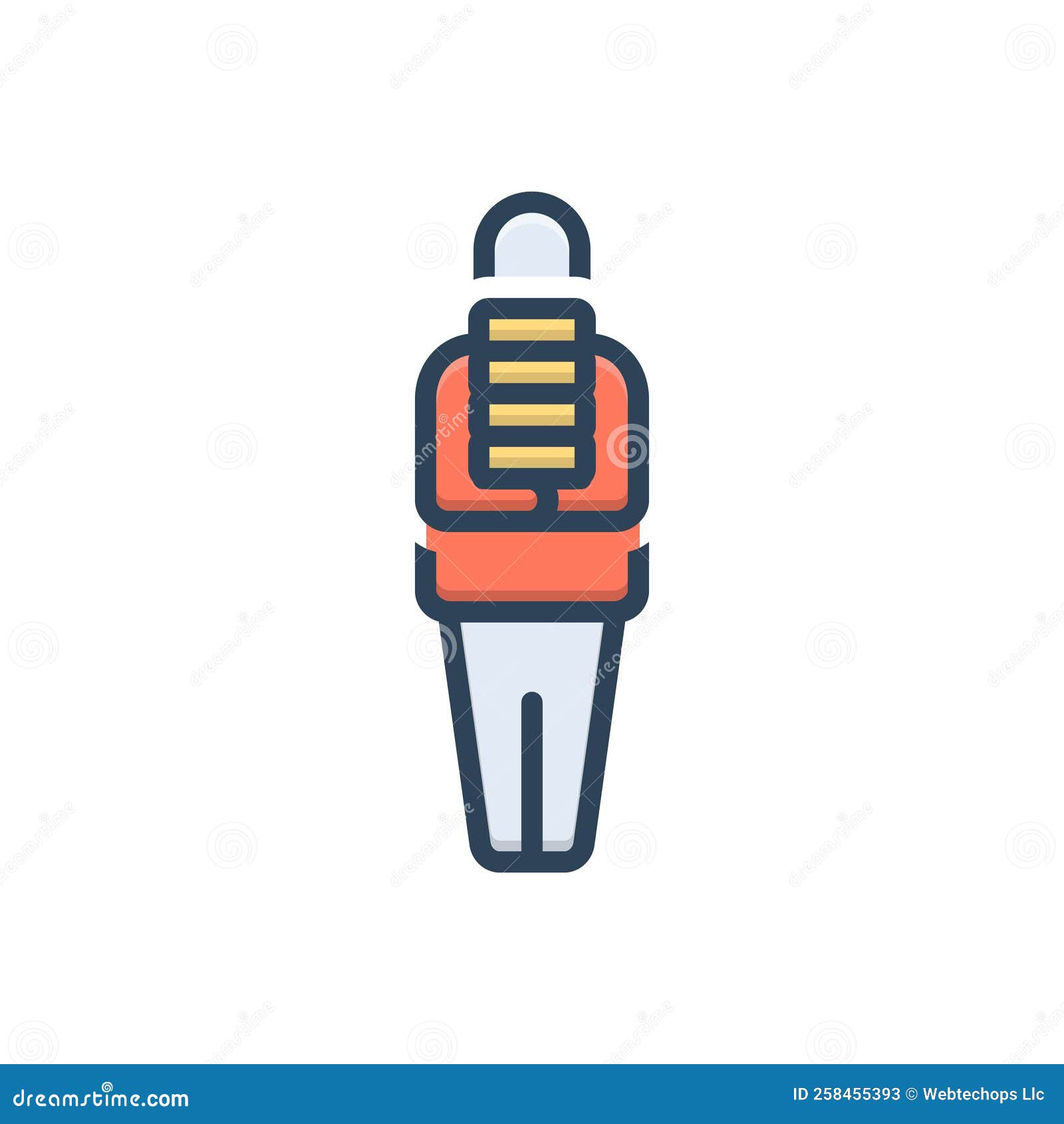 Color Illustration Icon for Bringing, Carry and Burden Stock Vector ...