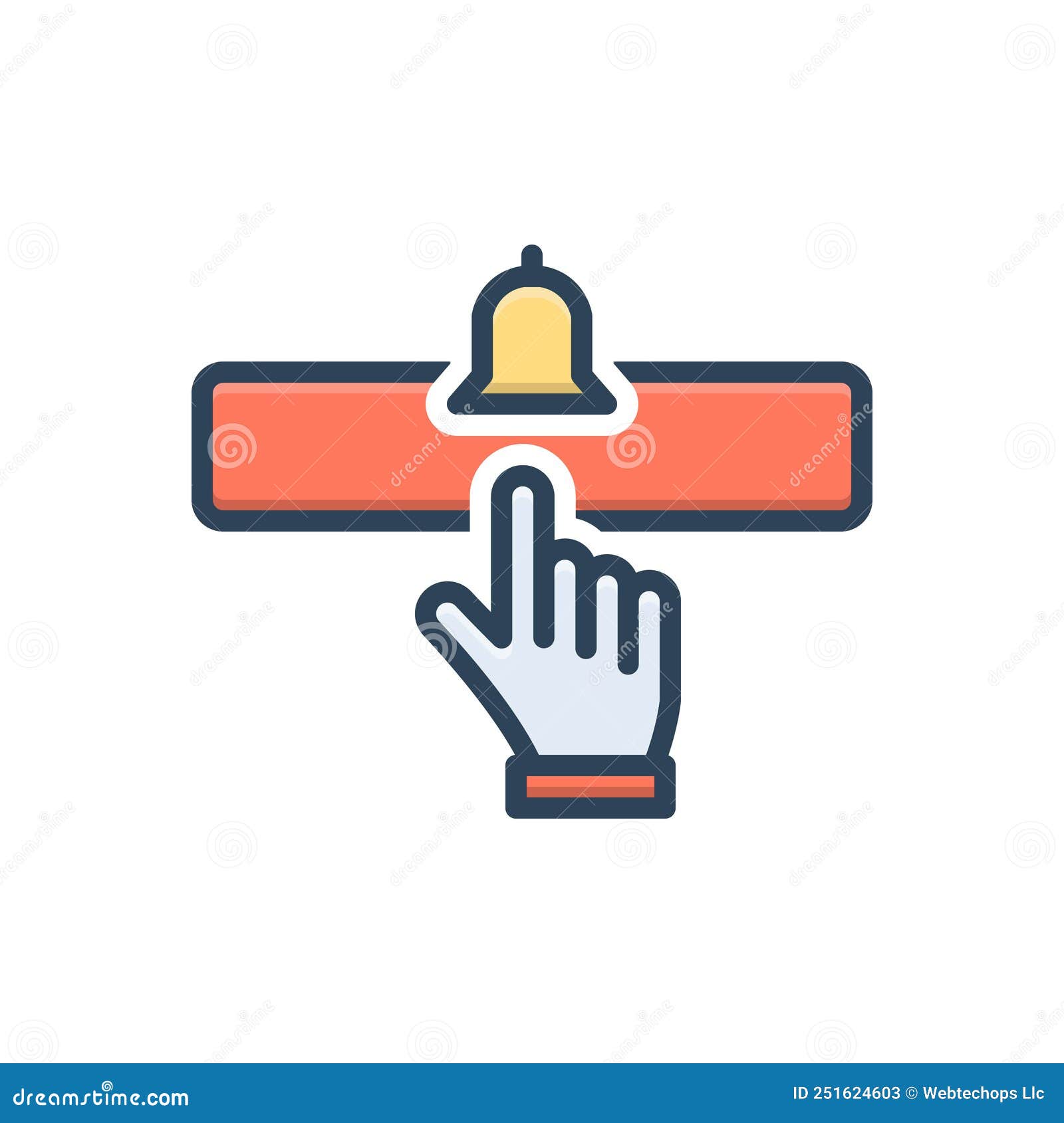 Color Illustration Icon for Subscriptions, Subscribe and Button Stock ...