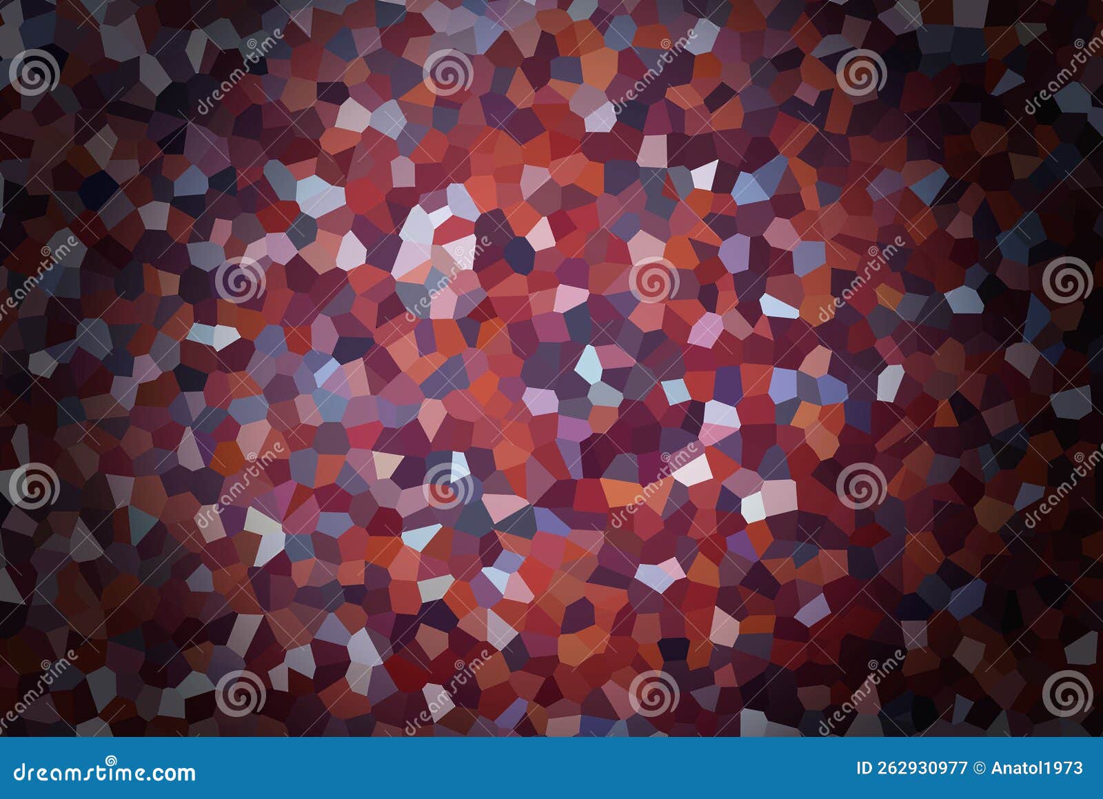 Color Illustration from Texture with Dark Mosaic Stock Illustration ...