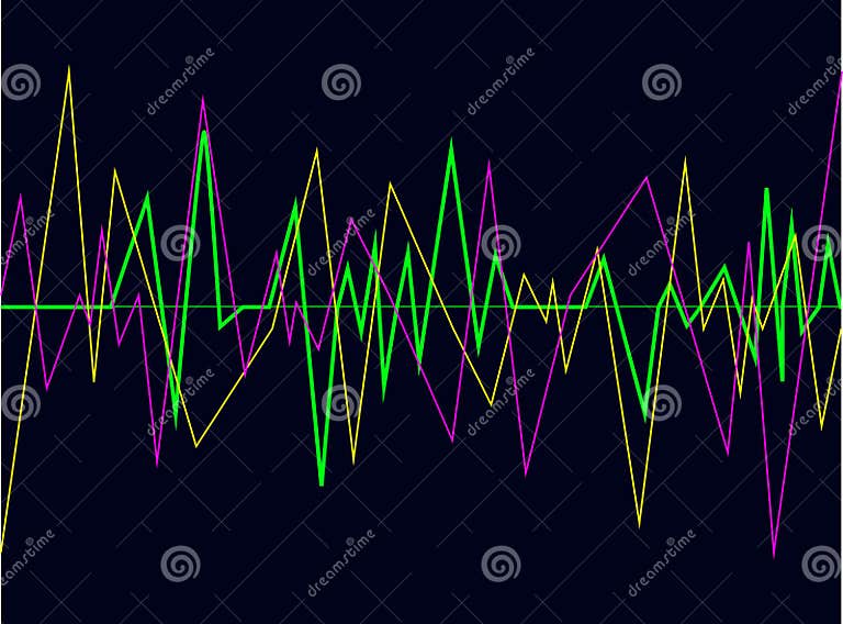 Color Image, Abstract Background Resonance Stock Illustration ...