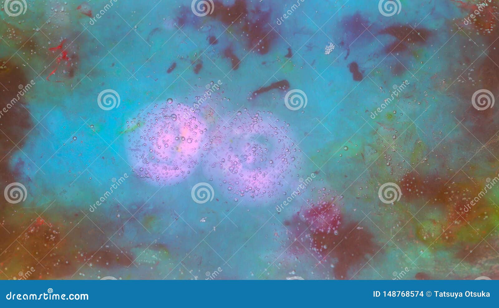 Color Image of Liquid in Dissolving Stock Photo - Image of colouring ...