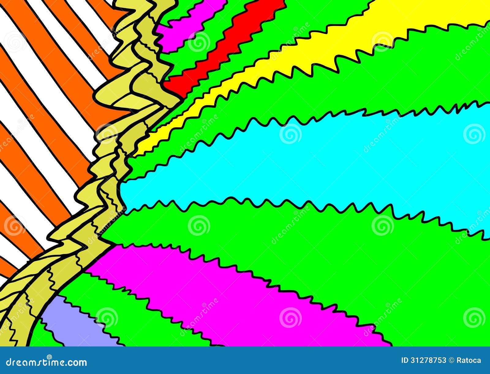 Color imaginative stock vector. Illustration of artistic - 31278753