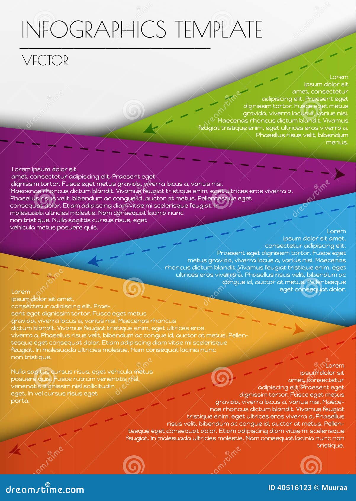 Color infographic stock vector. Illustration of business - 40516123