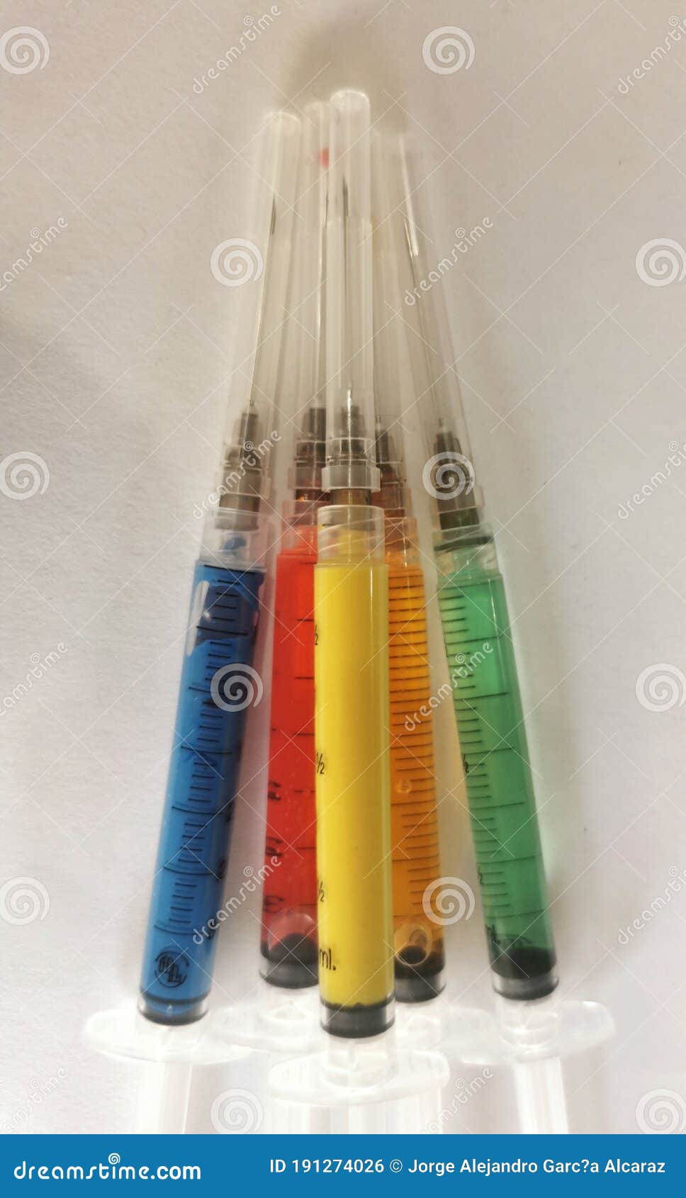 A color injections editorial photo. Image of injections - 191274026