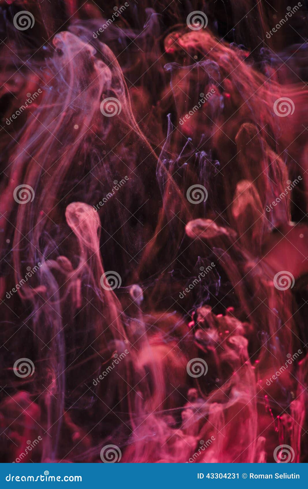 Color inks in water stock image. Image of dynamic, clouds - 43304231