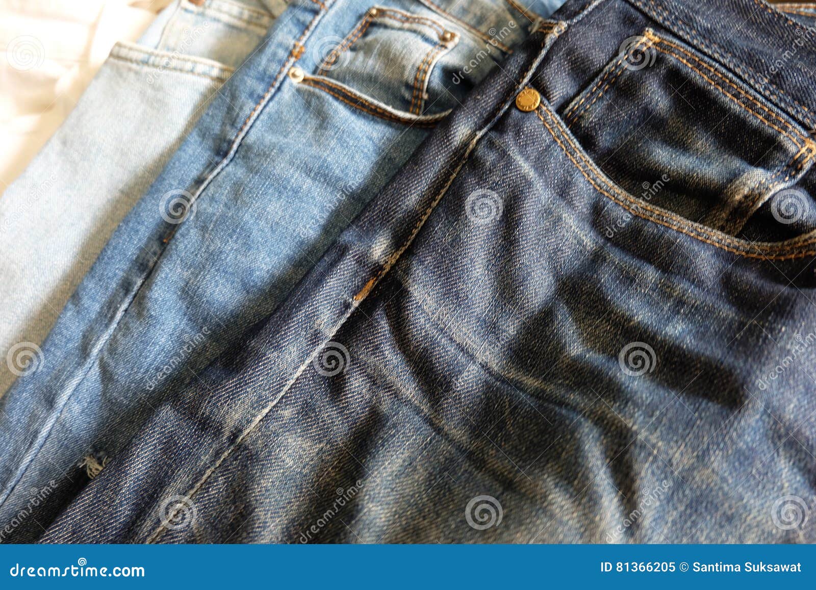 The Color of Jeans Background Stock Image - Image of grunge, cotton ...