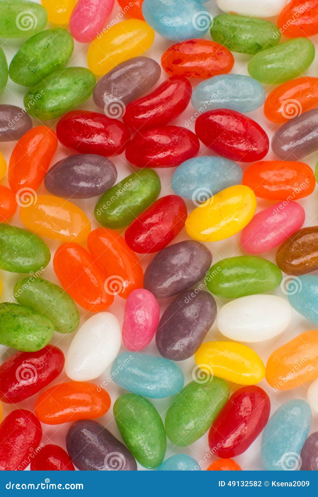 Color Jelly Beans stock photo. Image of sugary, colorful - 49132582