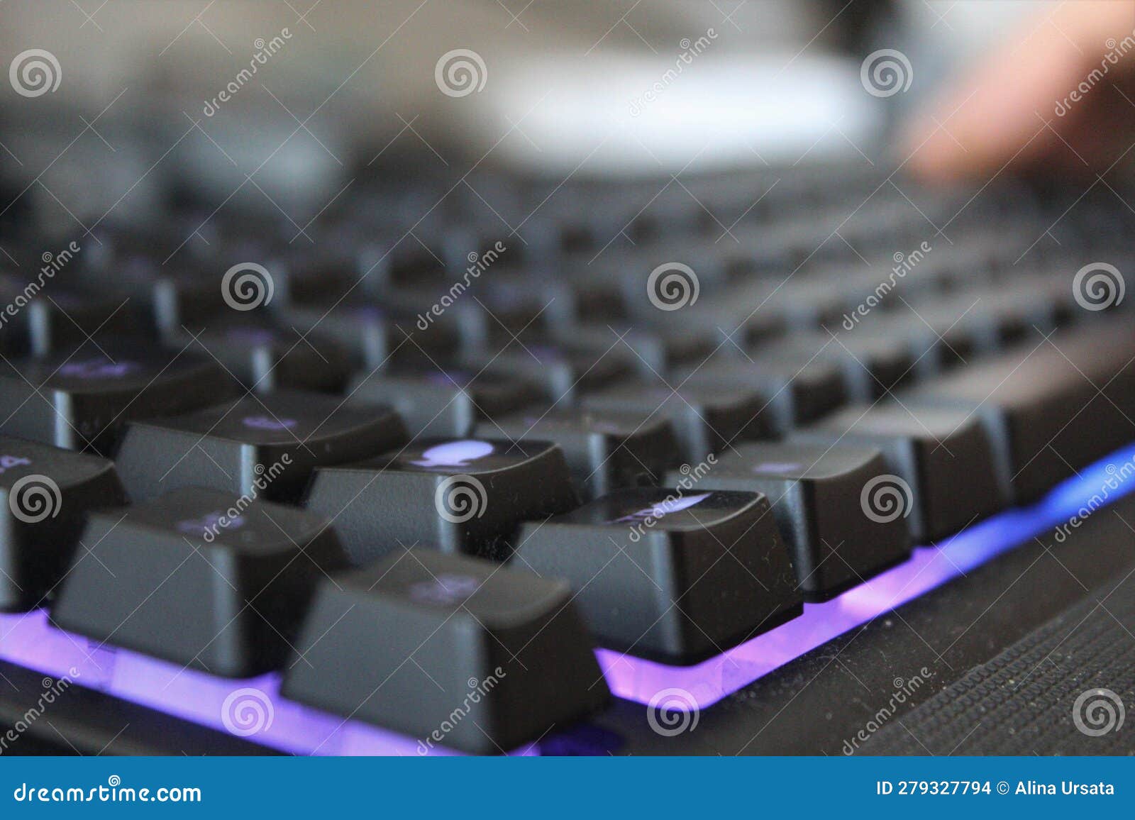 Color keyboard stock photo. Image of typing, electronics - 279327794