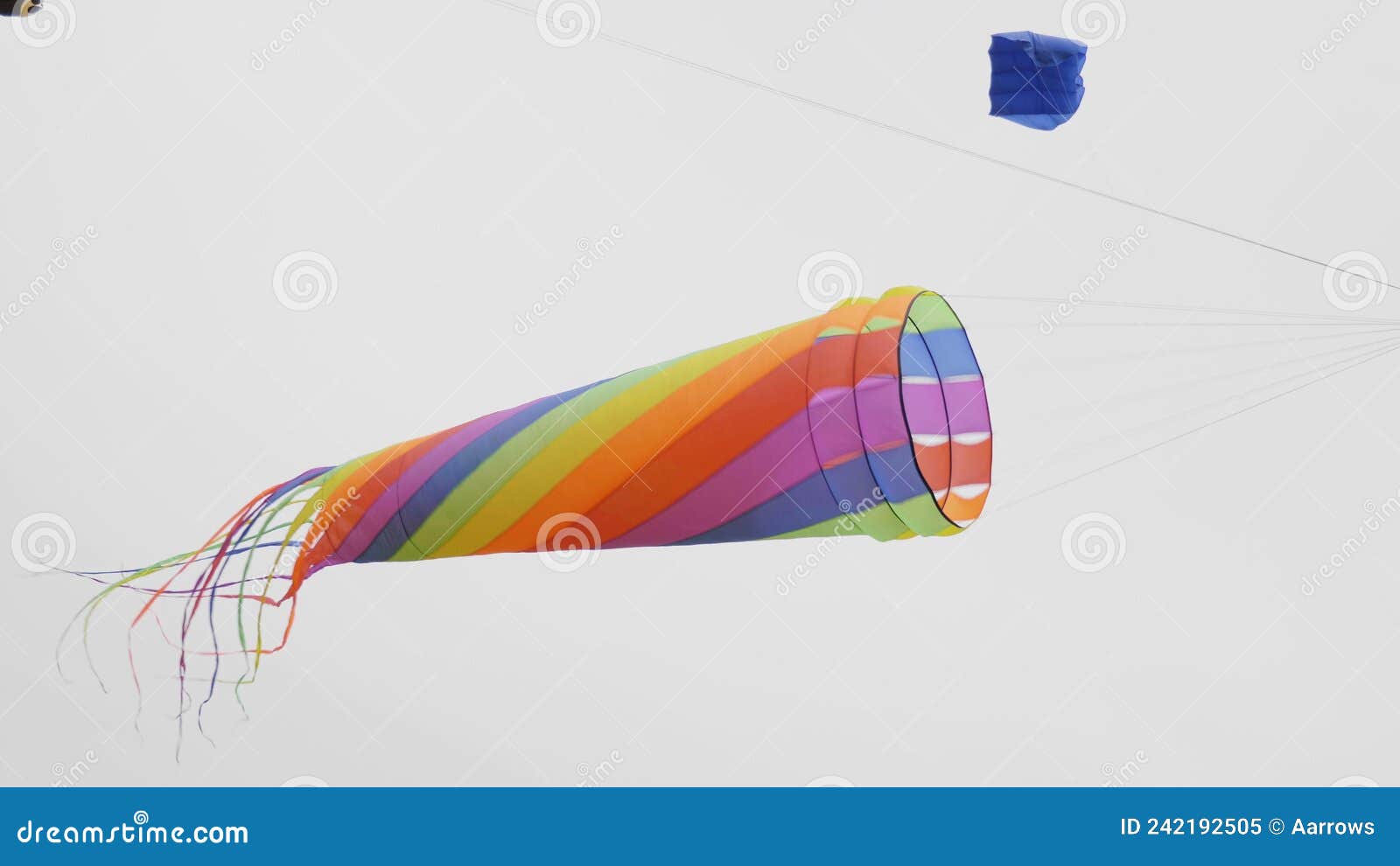 Color Kite Soaring in the Sky Stock Image - Image of exhibition ...