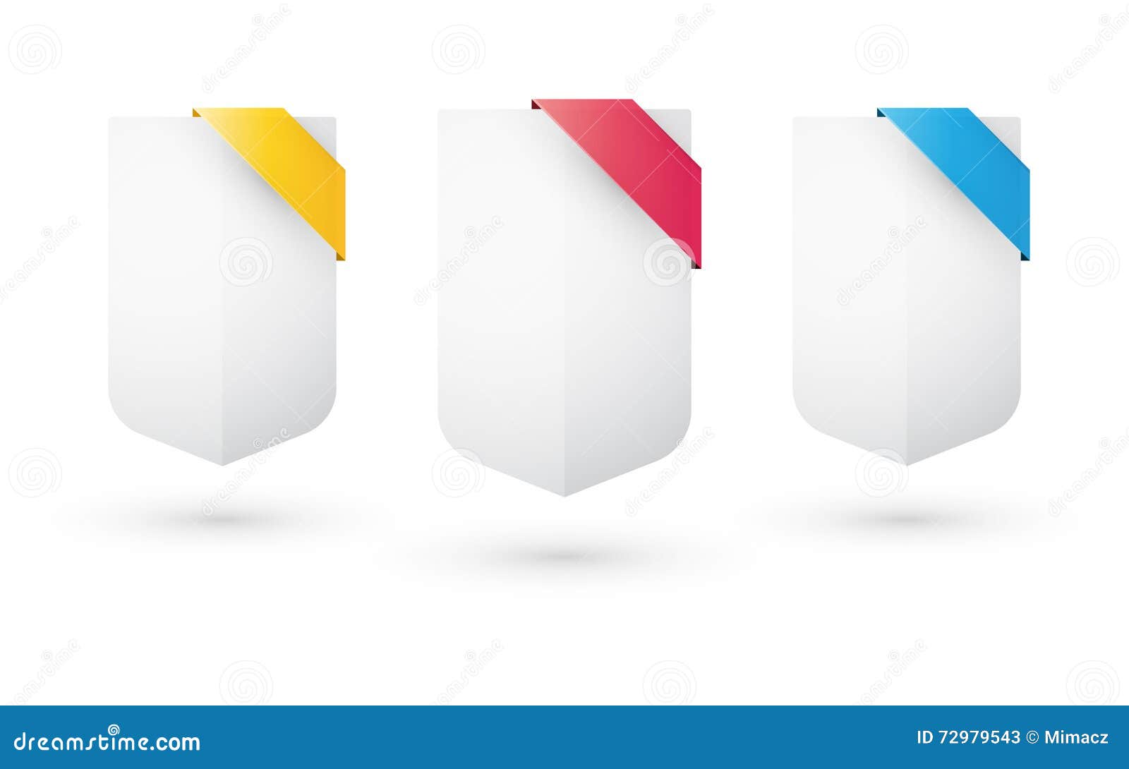 Color label empty sign stock vector. Illustration of decoration - 72979543