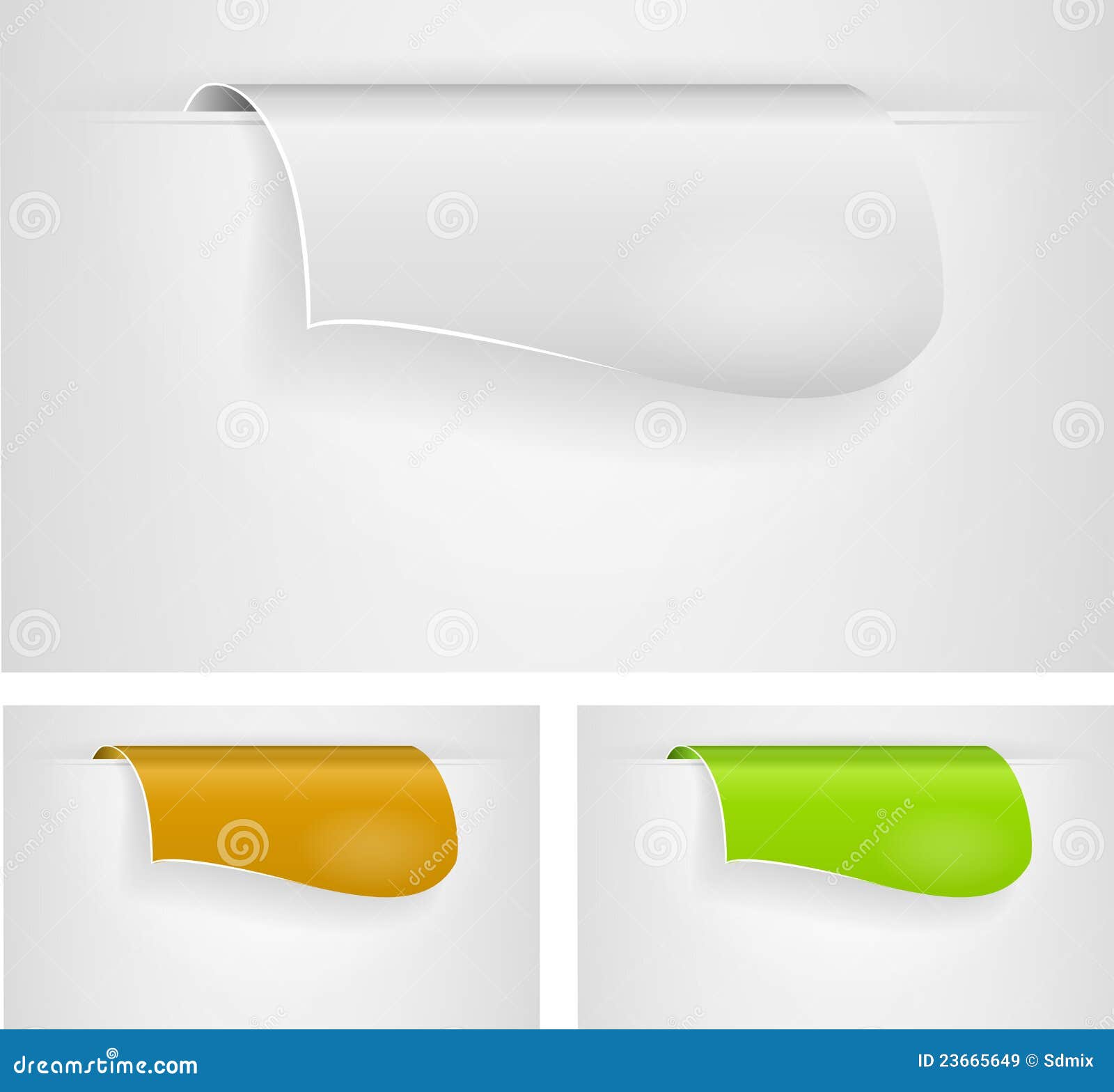 Color labels stock vector. Illustration of retail, collection - 23665649