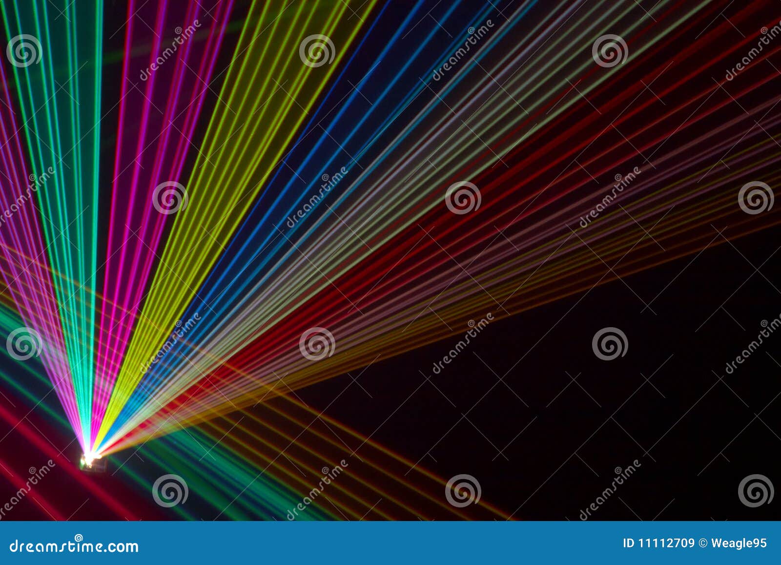 Color laser beams stock image. Image of show, laser, blue - 11112709