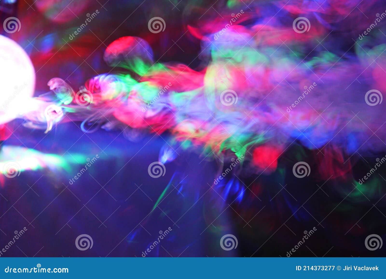 Color Laser Lights in the Fog Stock Image - Image of illuminated, color ...