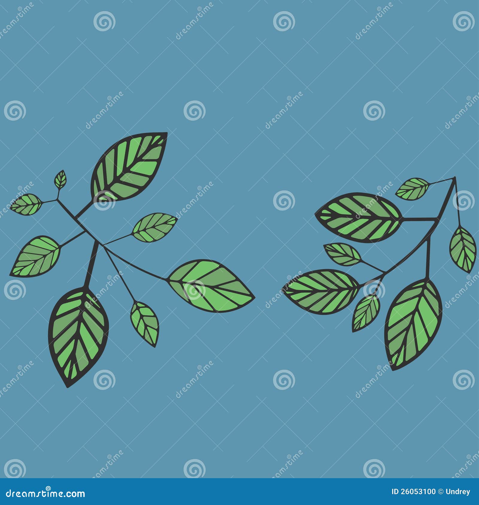 Color Leaves. Vector Illustration Stock Illustration - Illustration of ...