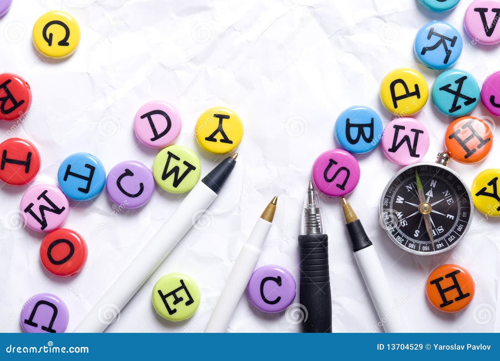 Two Color Letter E On White Background Stock Photo | CartoonDealer.com ...