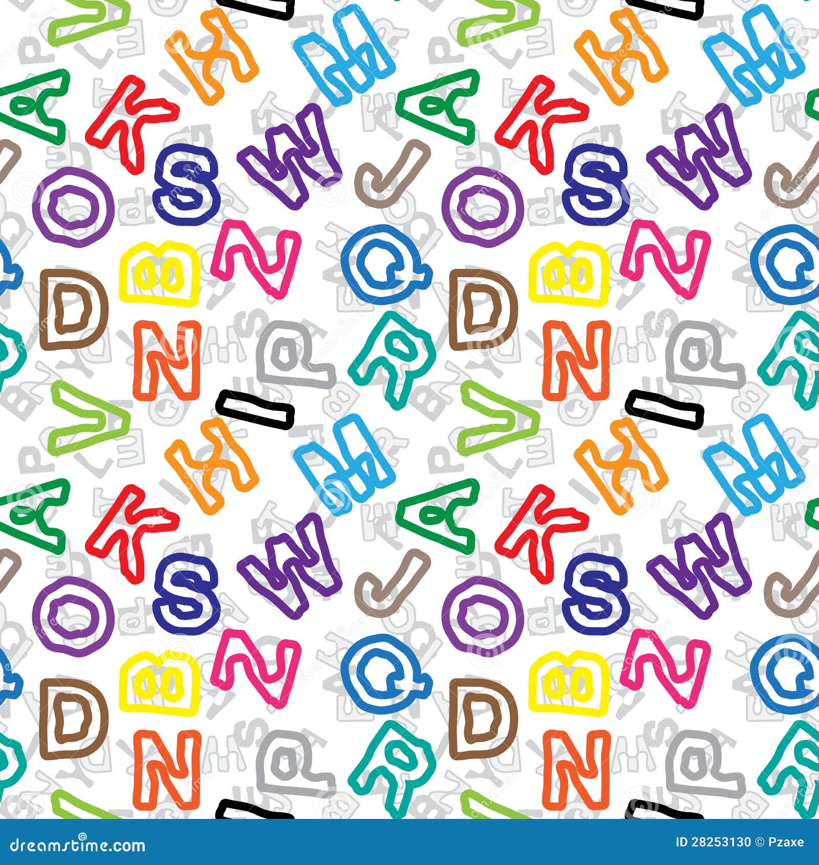 Color Letters Of Alphabet According To The Example. Math Game For ...