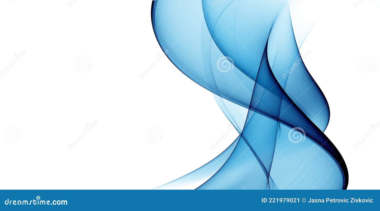 Color Light Blue Abstract Waves Design Stock Illustration ...