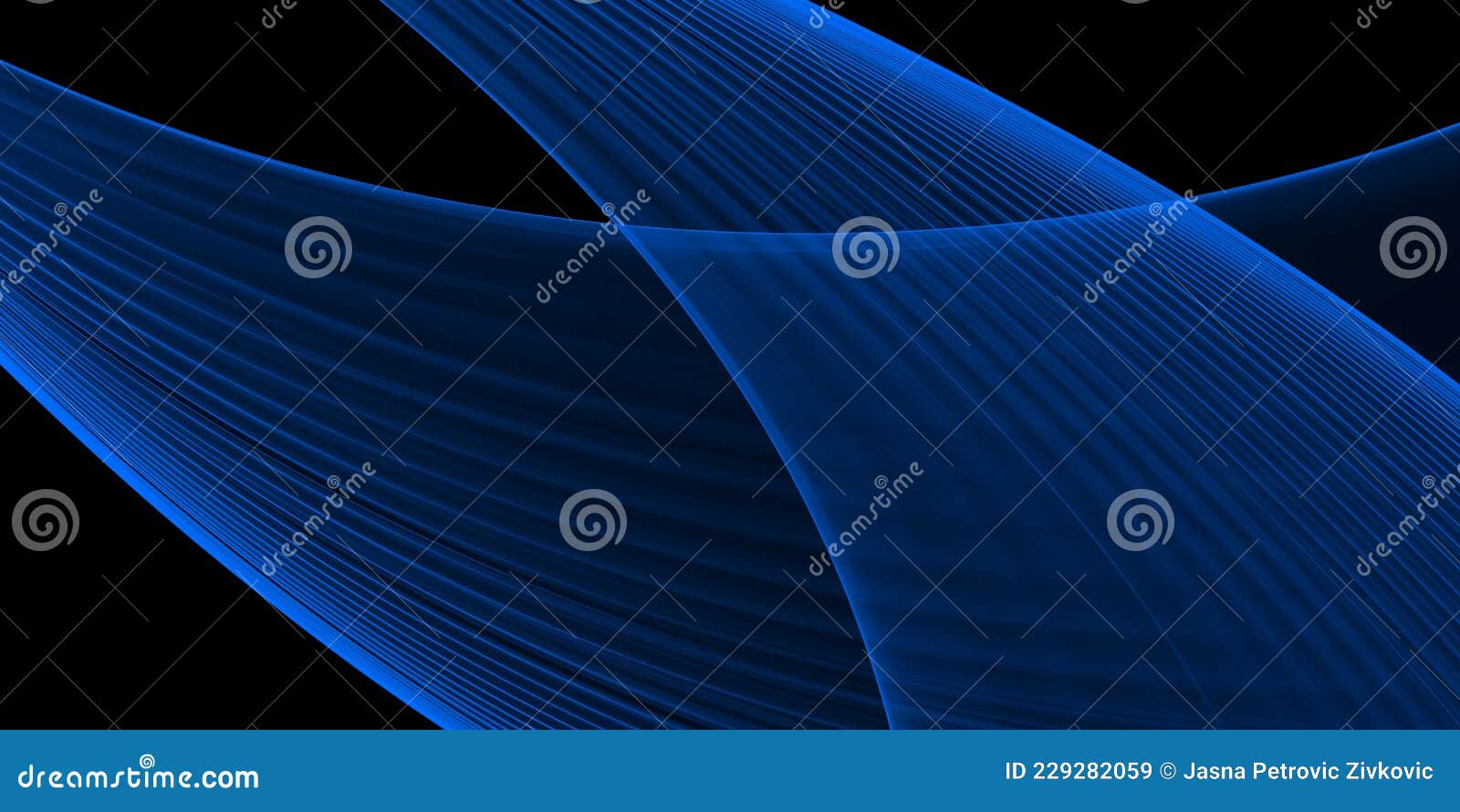 Color Light Blue Abstract Waves Design Stock Illustration ...