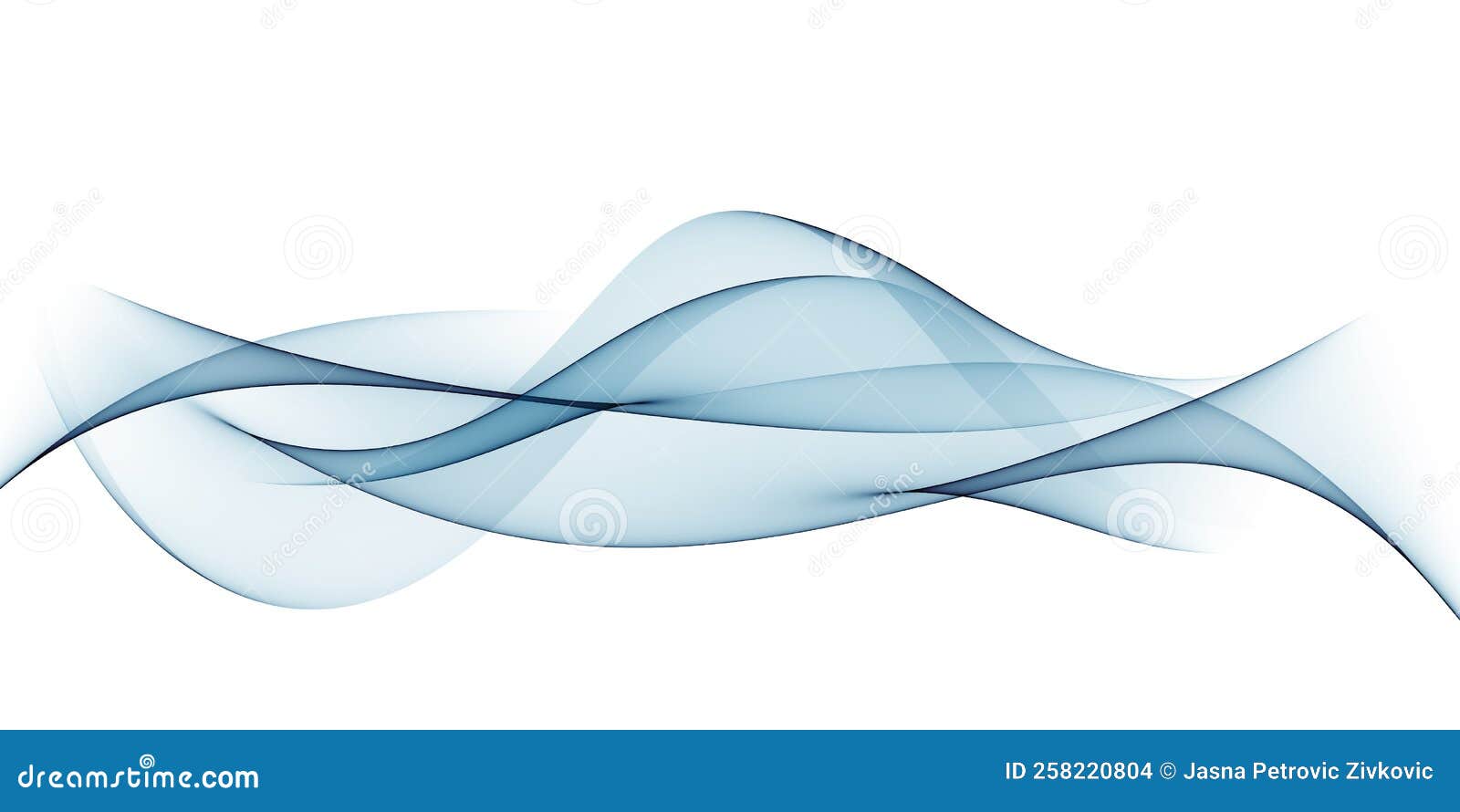 Color Light Blue Abstract Waves Design Stock Illustration ...