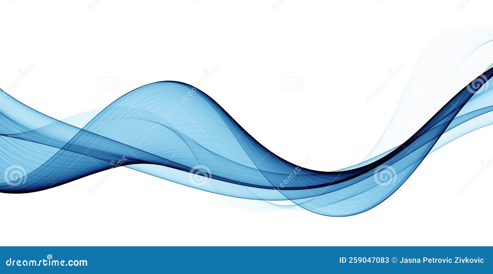Color Light Blue Abstract Waves Design Stock Illustration ...