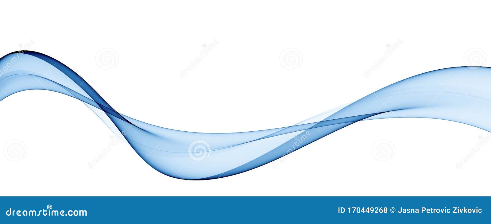 Color Light Blue Abstract Waves Design Stock Illustration ...