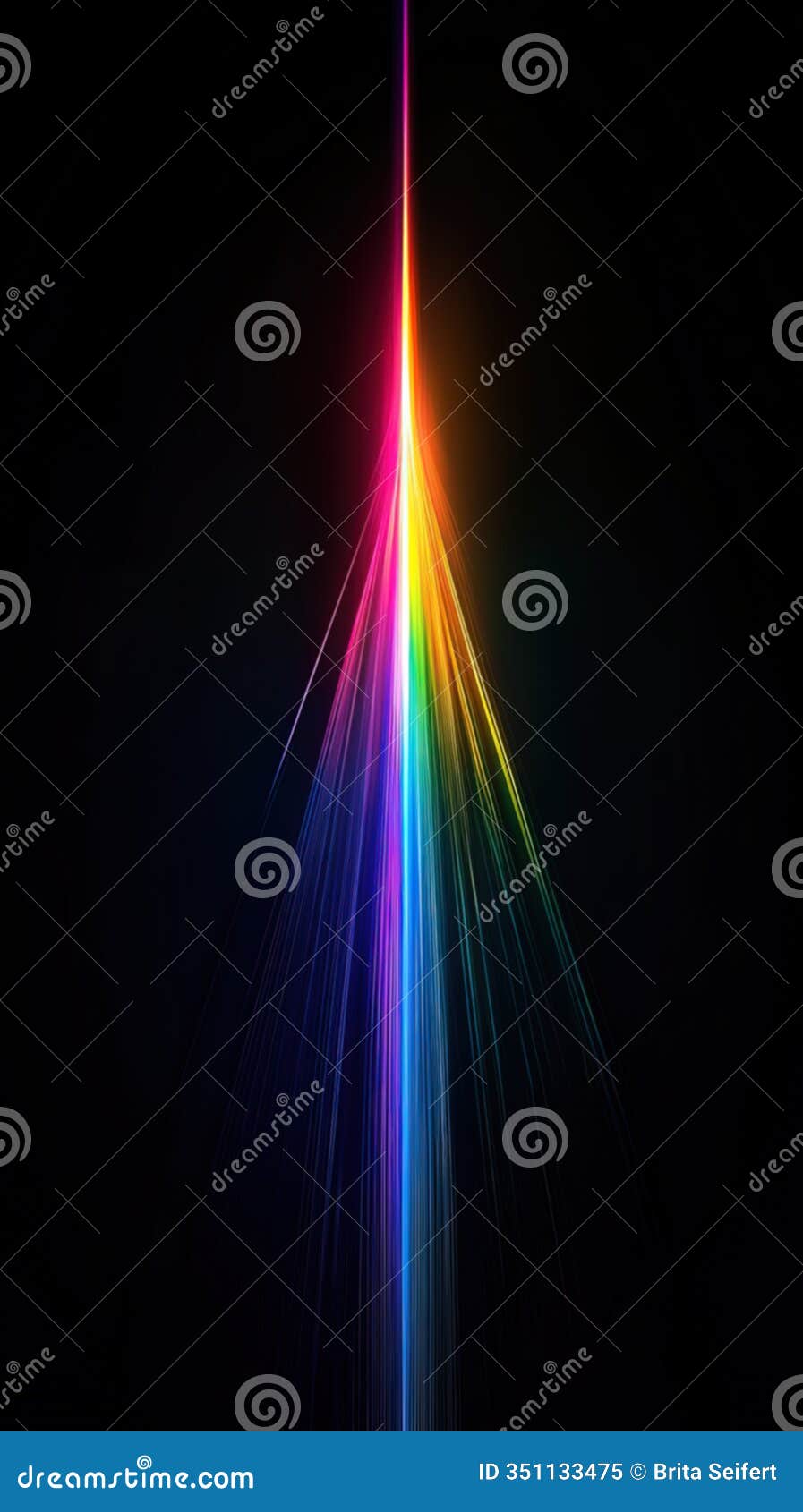 A Color Light Effect, Creating a Sense of Speed, Light and Movement ...