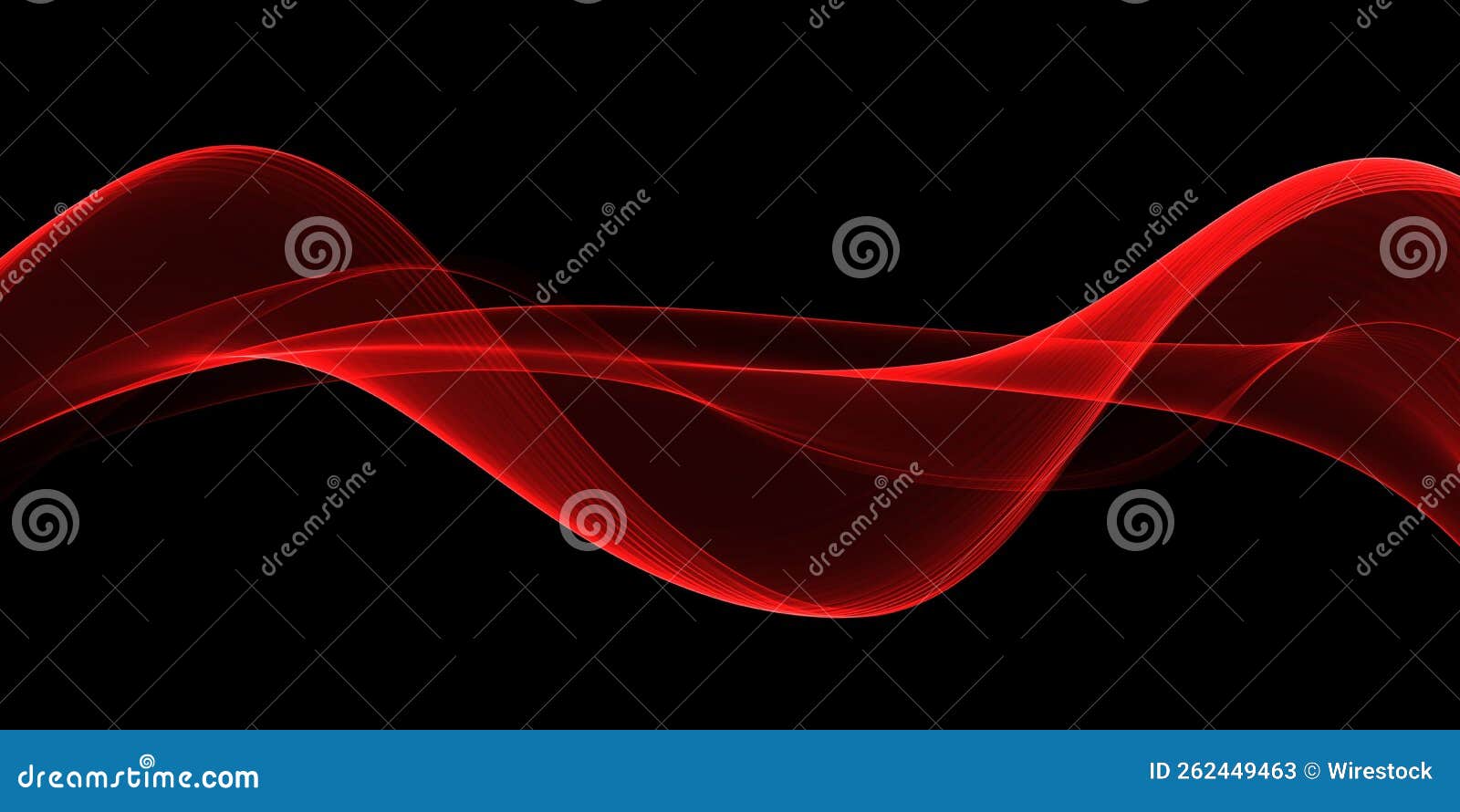 Color Light Red Abstract Waves Design Stock Illustration - Illustration ...
