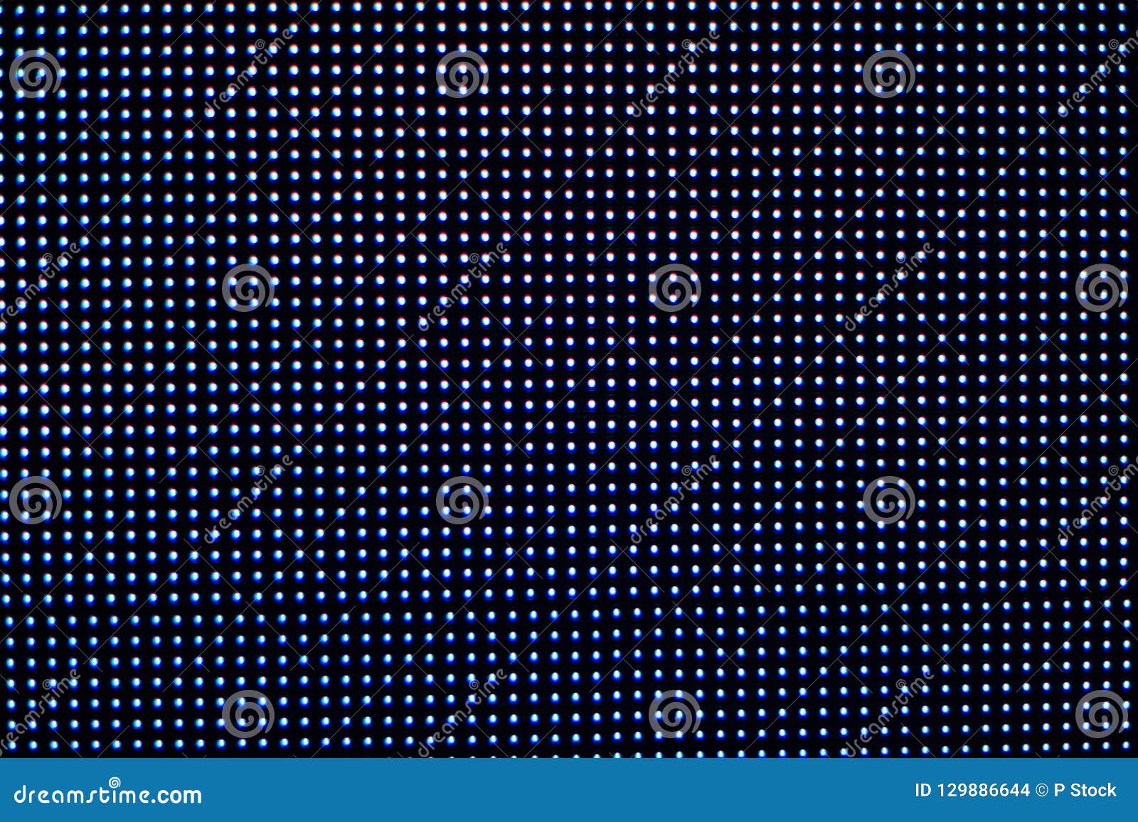 Color of the Light from the Screen LED Light. Stock Photo - Image of ...