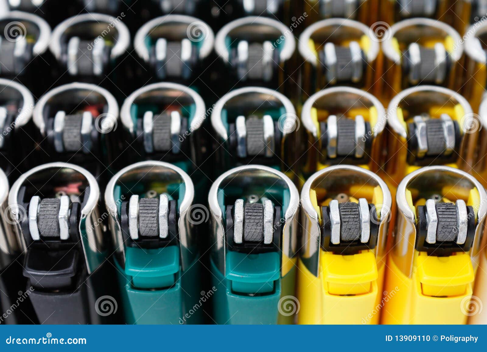 Color lighters stock photo. Image of colors, fire, burner - 13909110