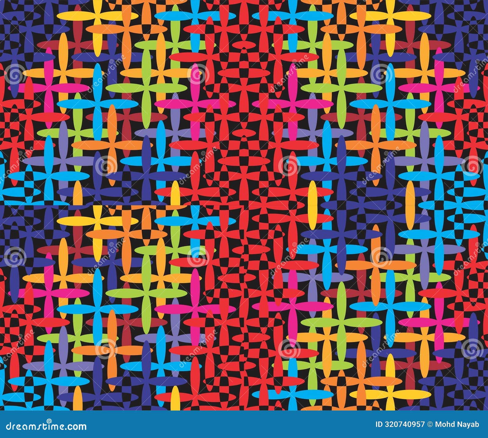 Hand Drawn Grunge Abstract Seamless Pattern Cdr X6 Stock Vector ...