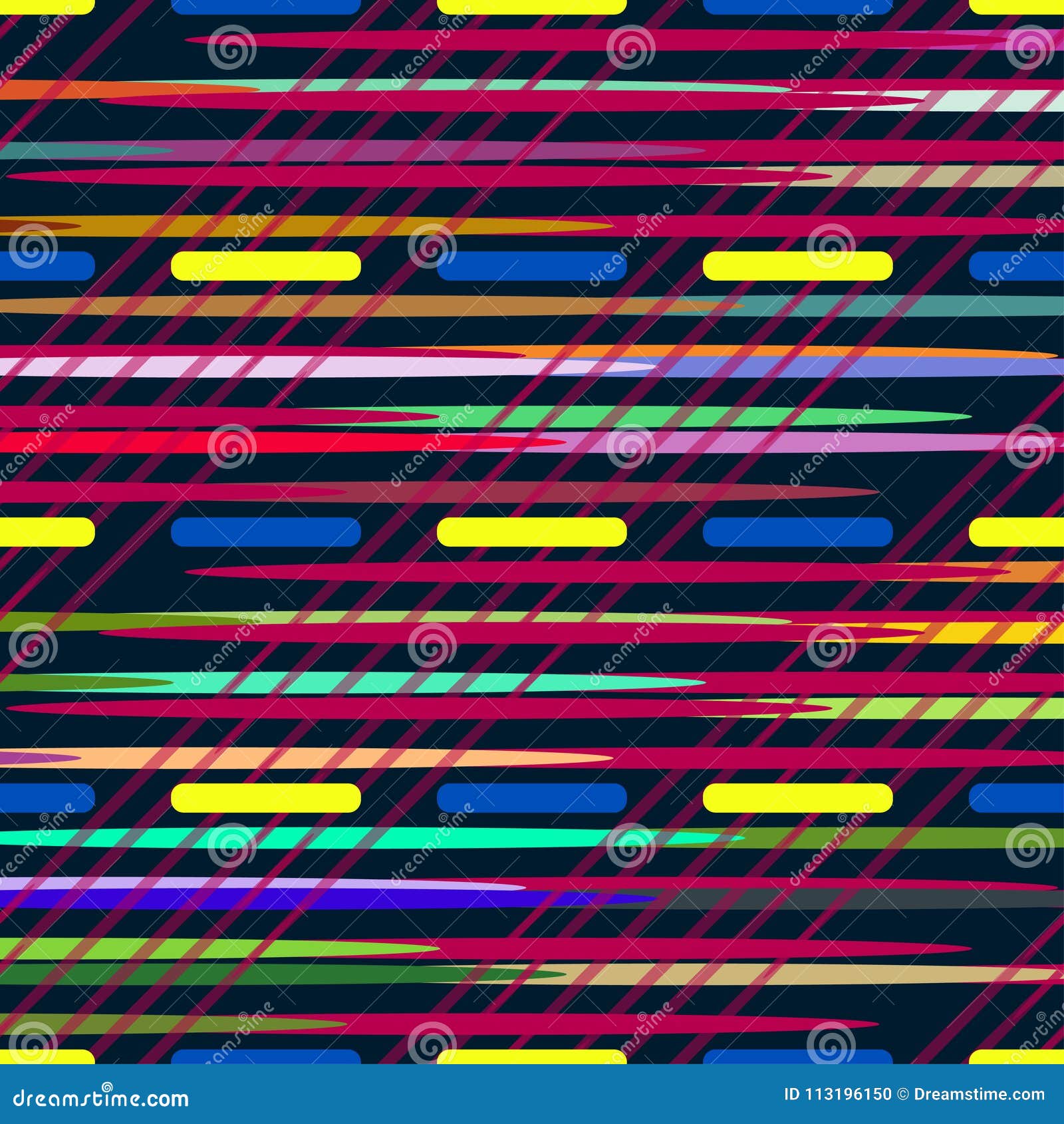 Color Lines, Dotted Line, Texture. Stock Vector - Illustration of ...