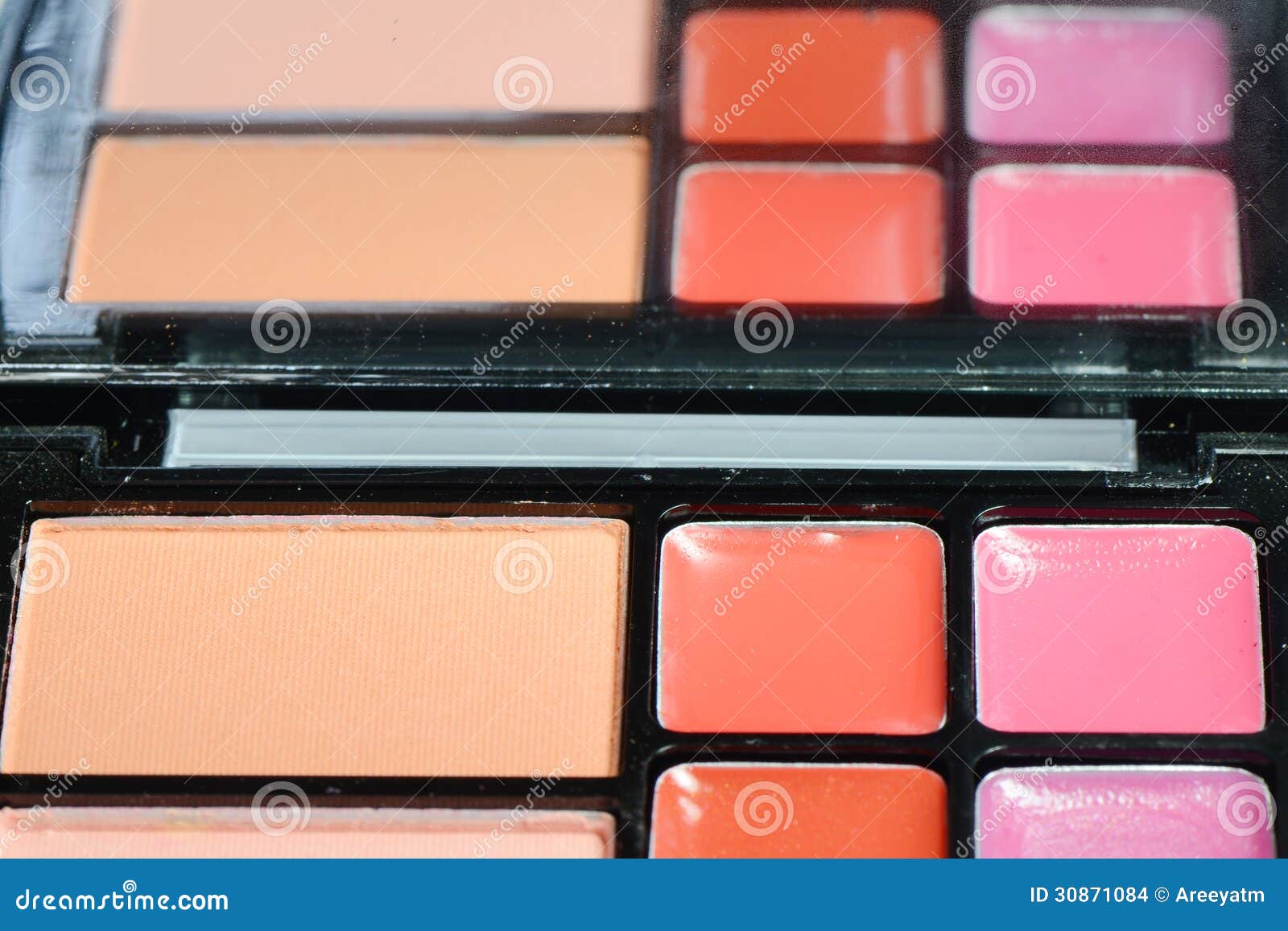 Color lips plate. stock photo. Image of plate, tools - 30871084