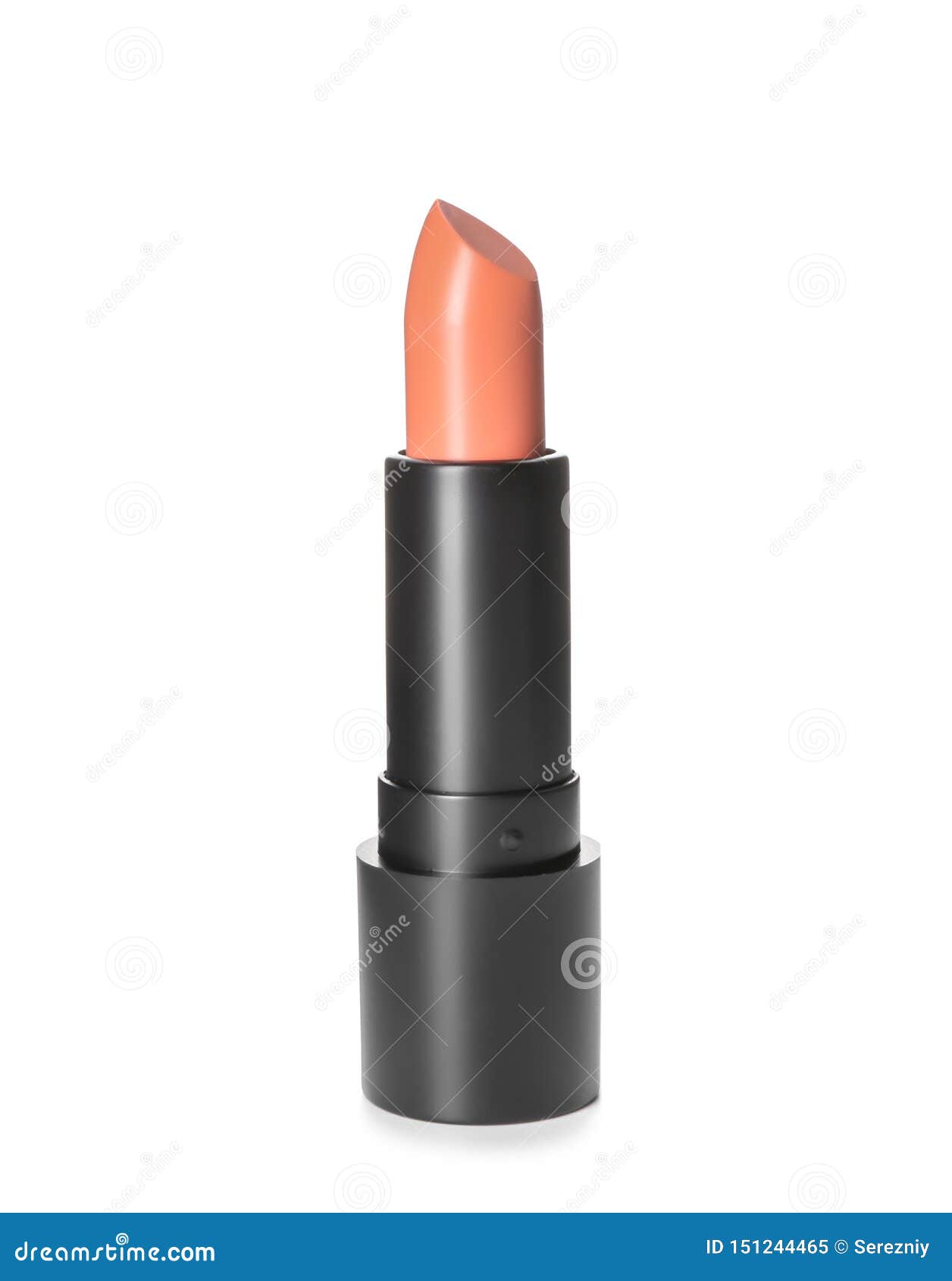 Color Lipstick on White Background Stock Image - Image of cosmetics ...