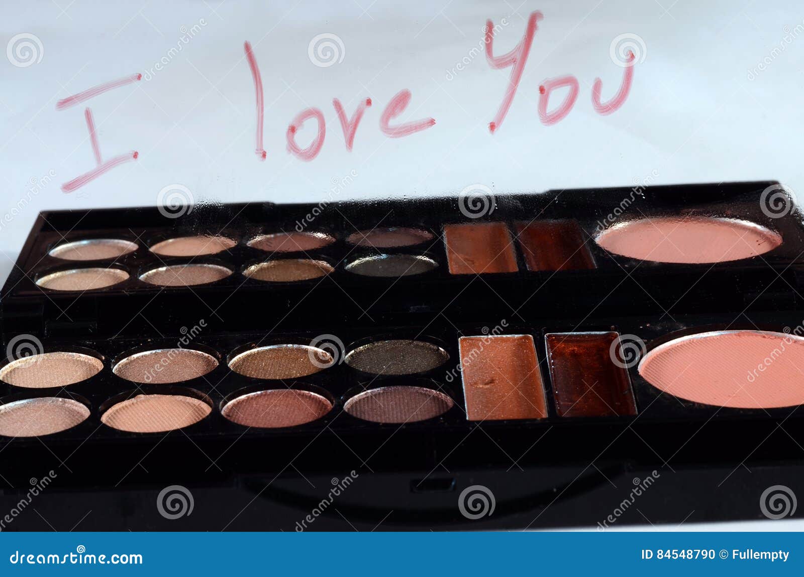 Color make-up palette stock photo. Image of colors, makeup - 84548790