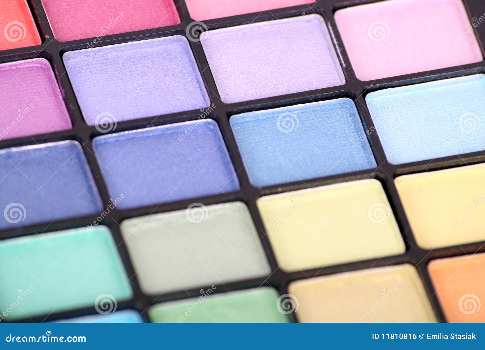 Color Makeup Palette stock photo. Image of color, multicolored - 11810816