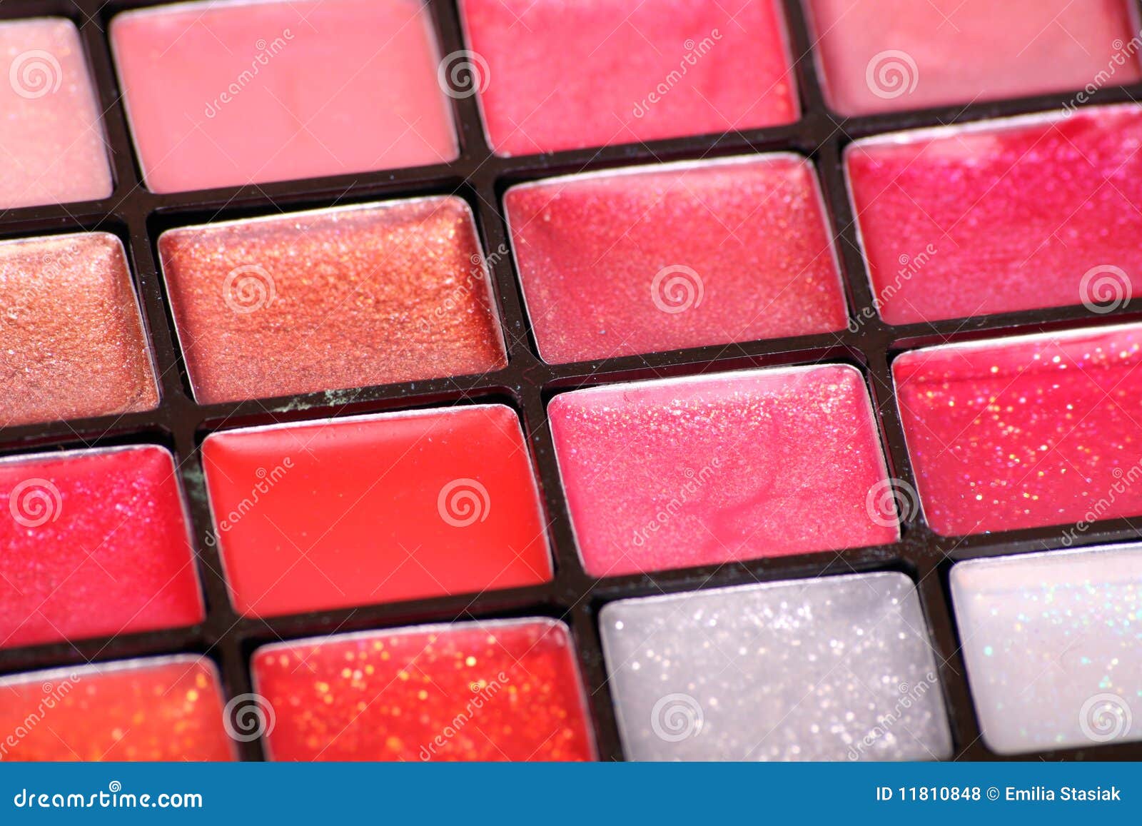 Color Makeup Palette stock photo. Image of applying, fashion - 11810848