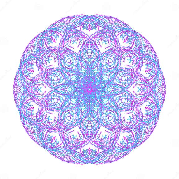 Color Mandala, Optical Illusion, Pattern, Circular Geometric Pattern ...