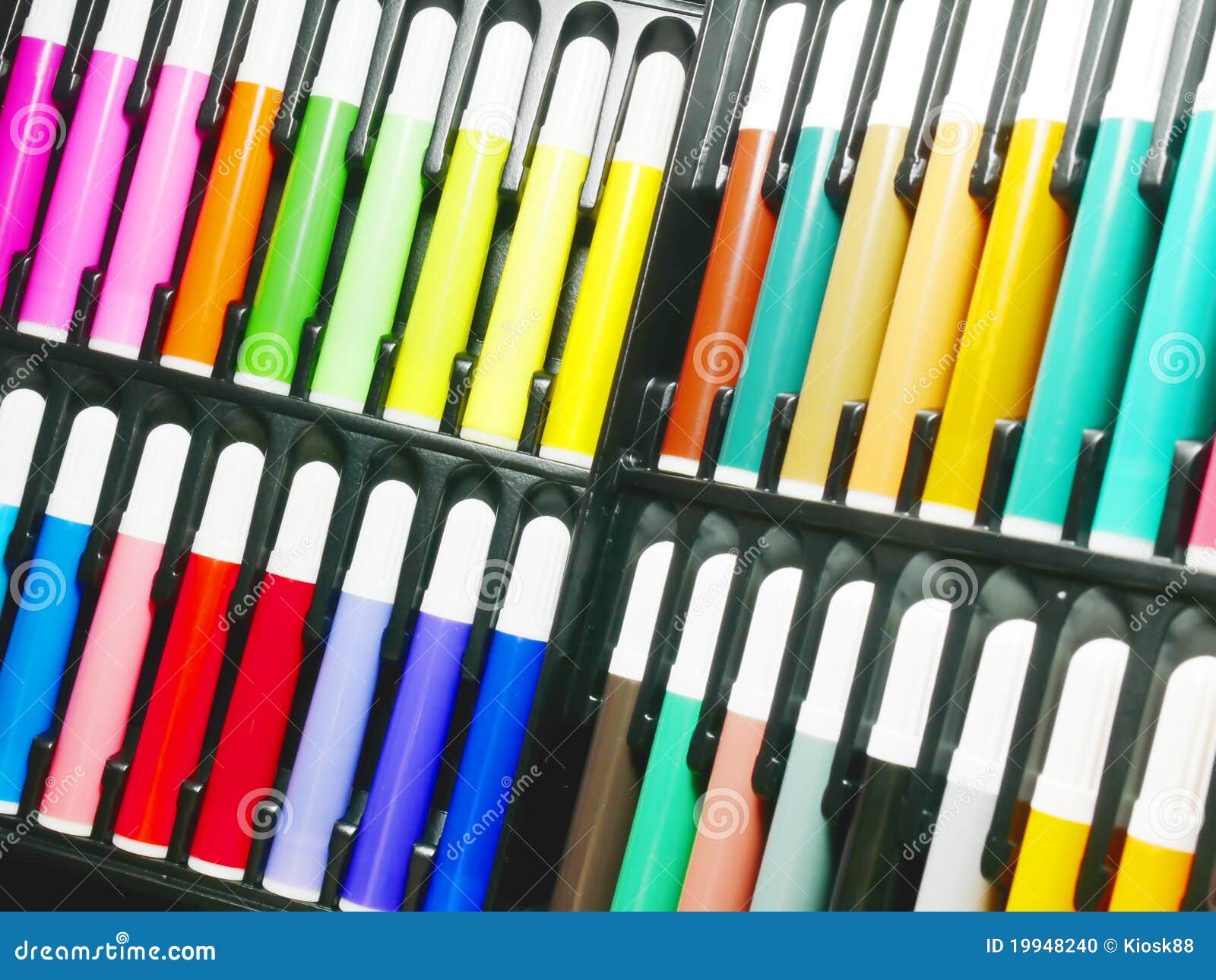 Color mark pen stock photo. Image of bright, pattern - 19948240