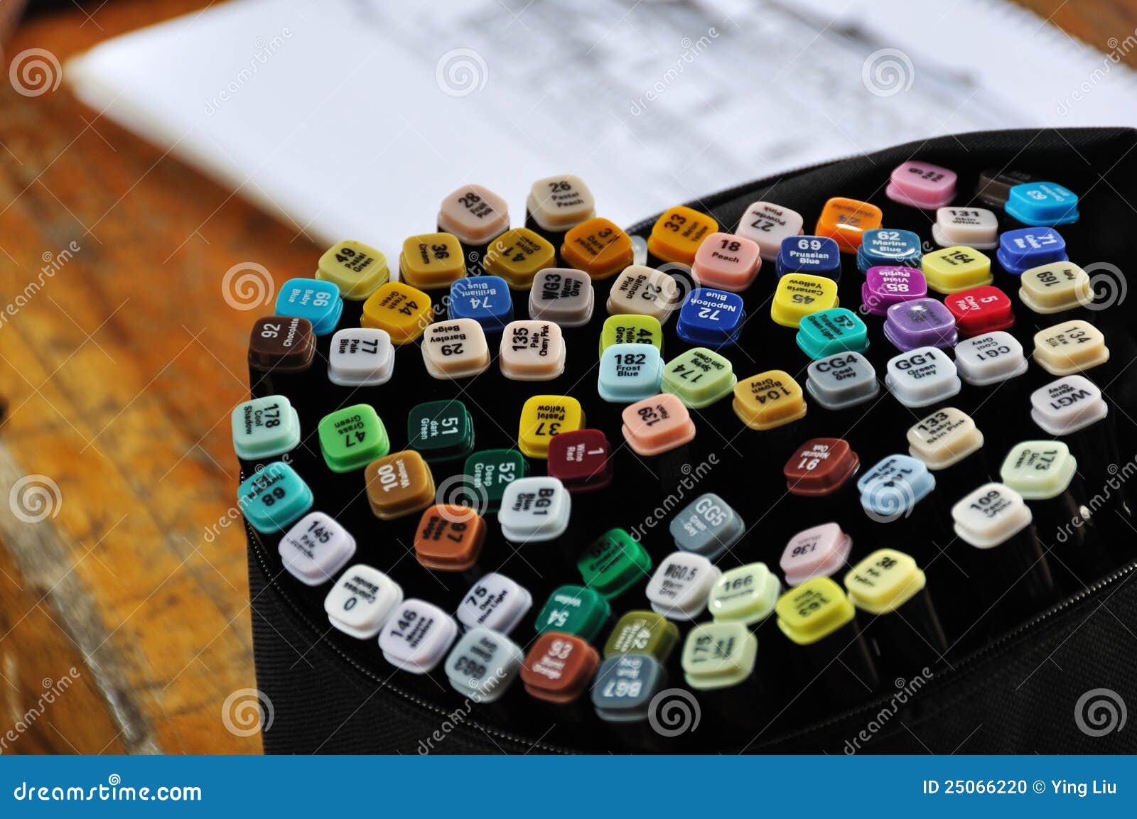 Color mark pen stock photo. Image of contrast, purple - 25066220