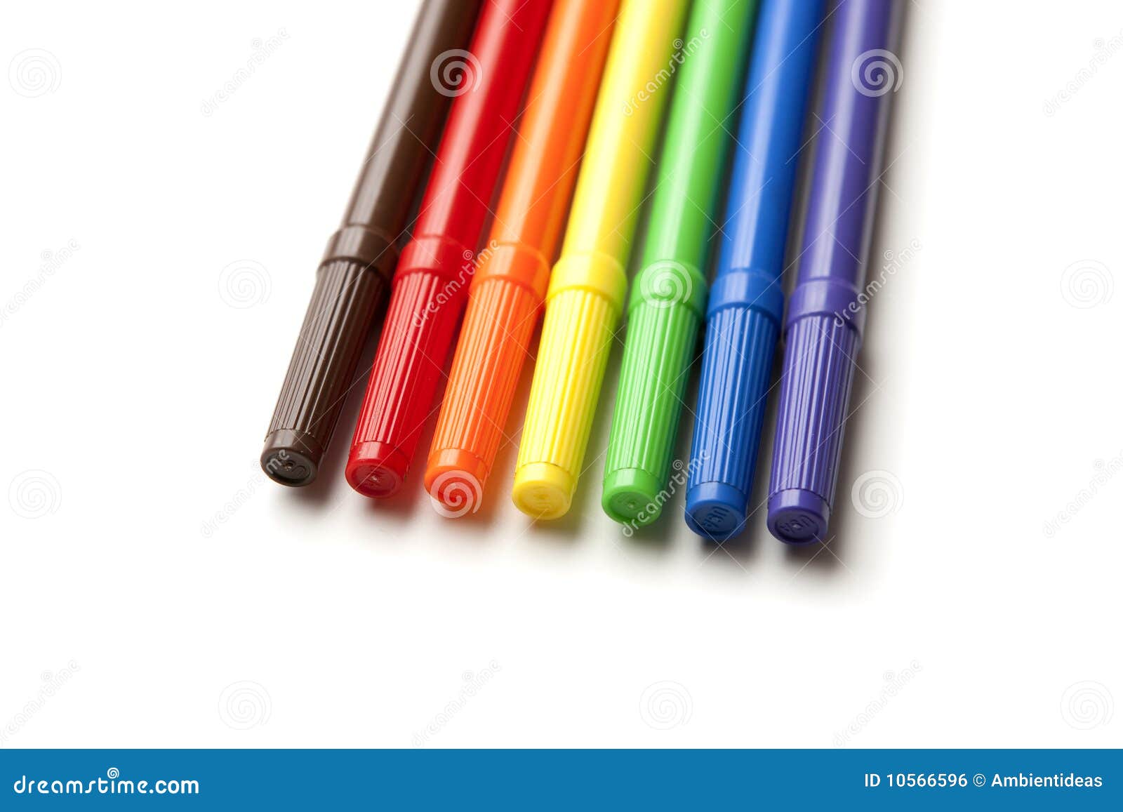 Color Markers stock photo. Image of purple, creative - 10566596