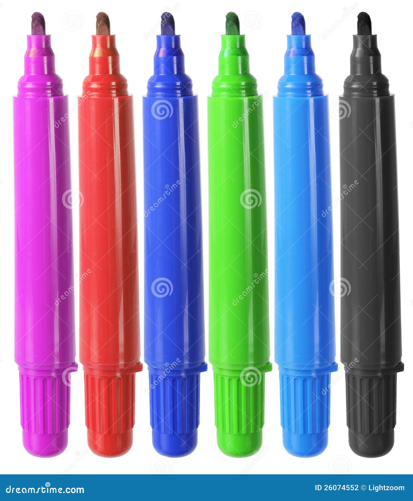 Color Markers stock photo. Image of spectrum, color, colour - 26074552