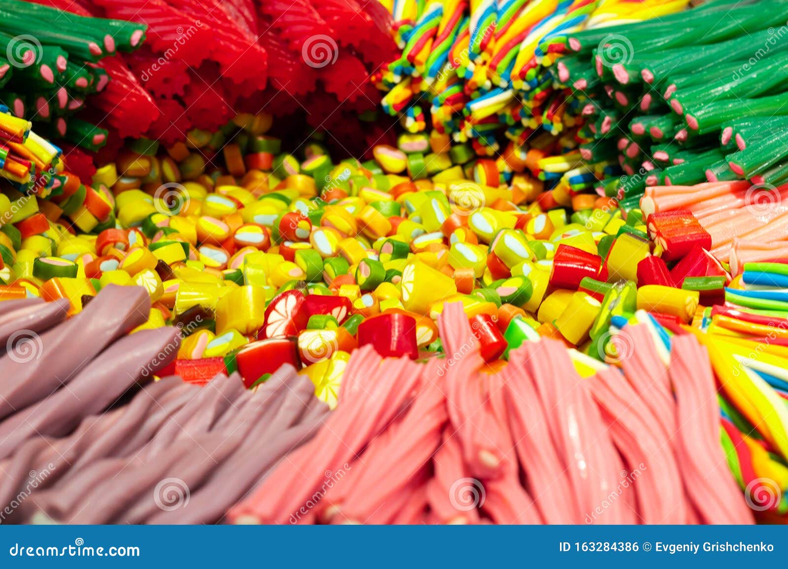 Color Marmalade Set. Multi-colored Chewing Sweets Stock Photo - Image ...