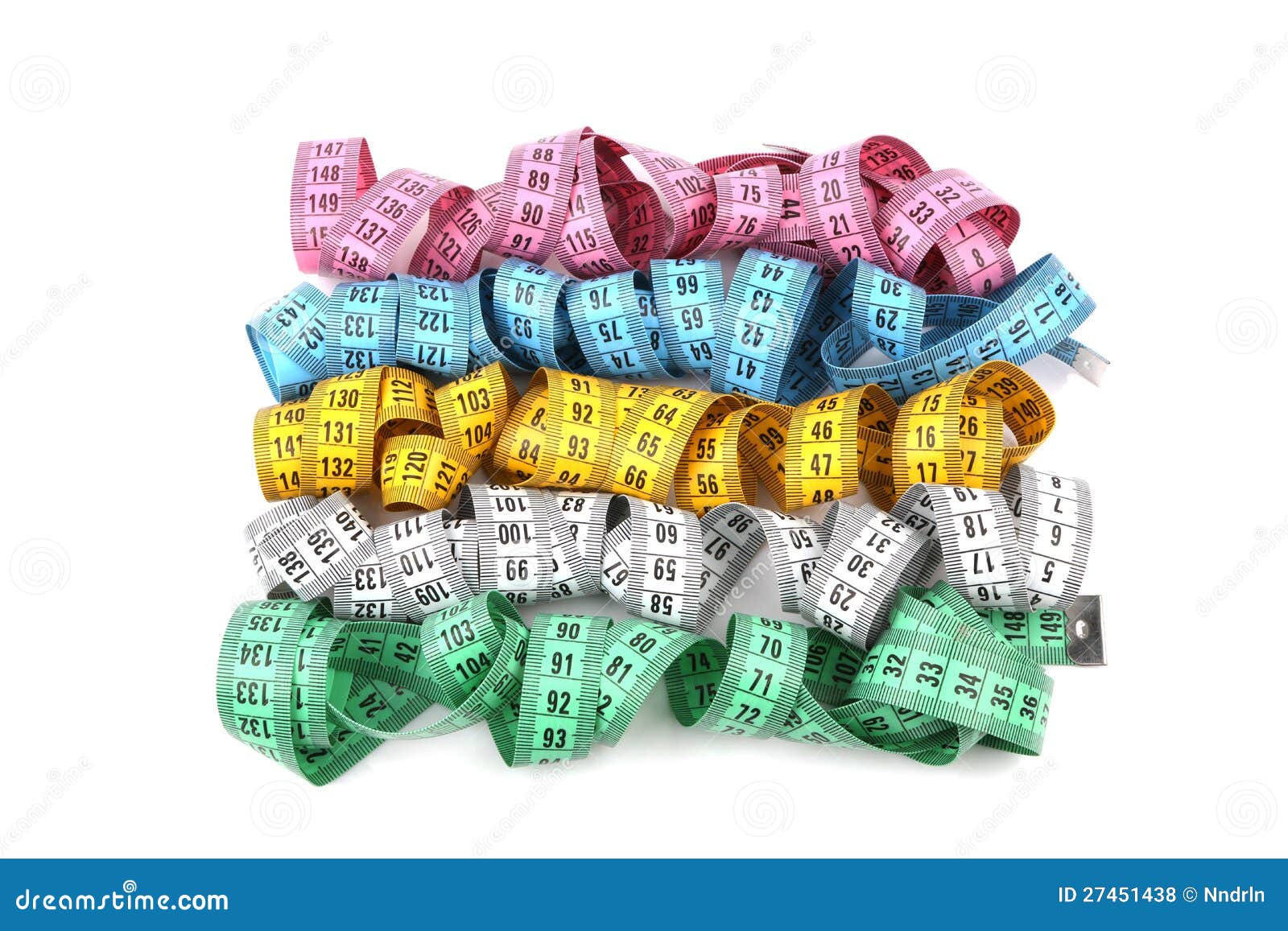 Color measuring tape stock photo. Image of measure, centimeter - 27451438