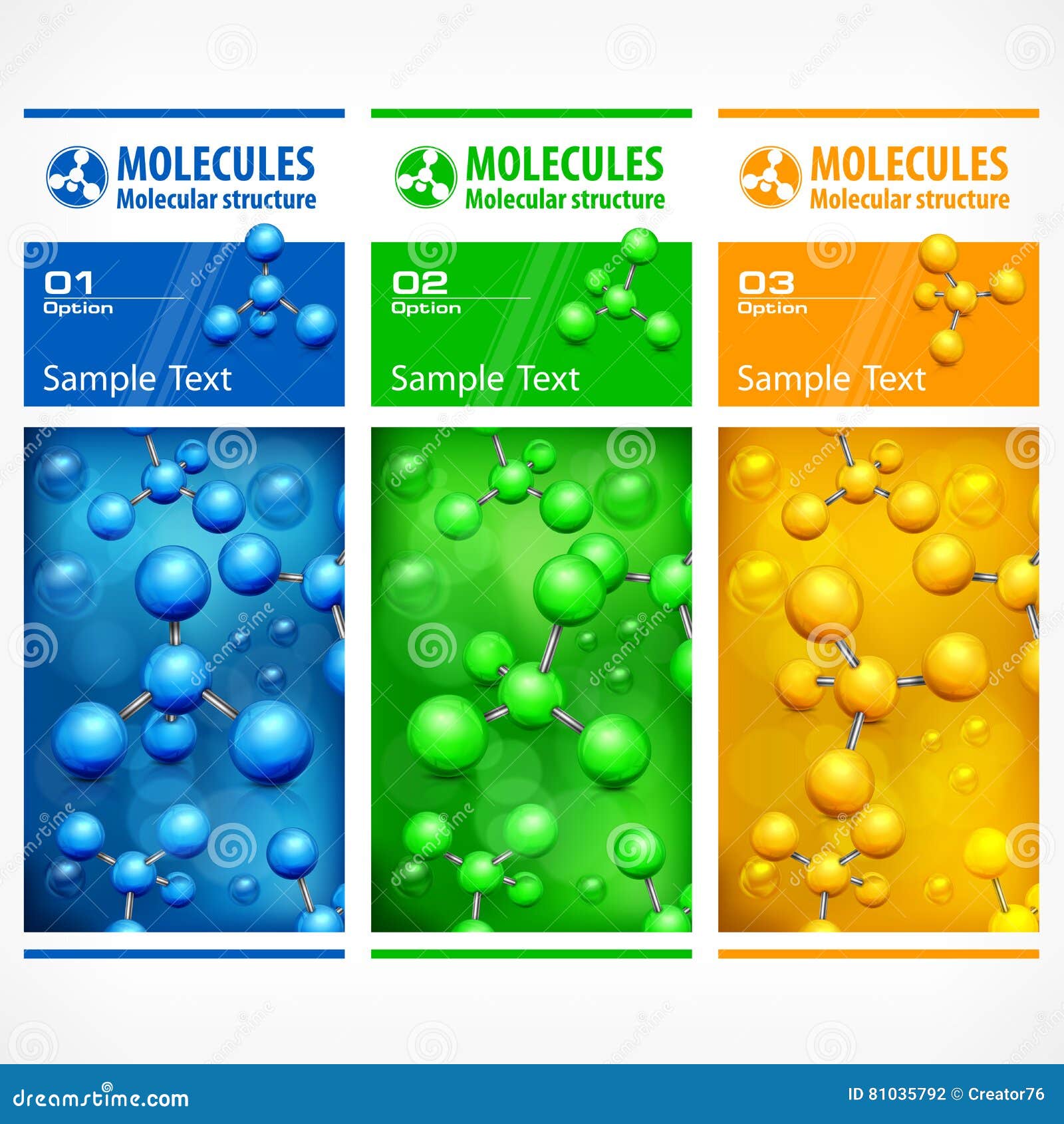 Color Medical Science Poster Stock Vector - Illustration of chemical ...