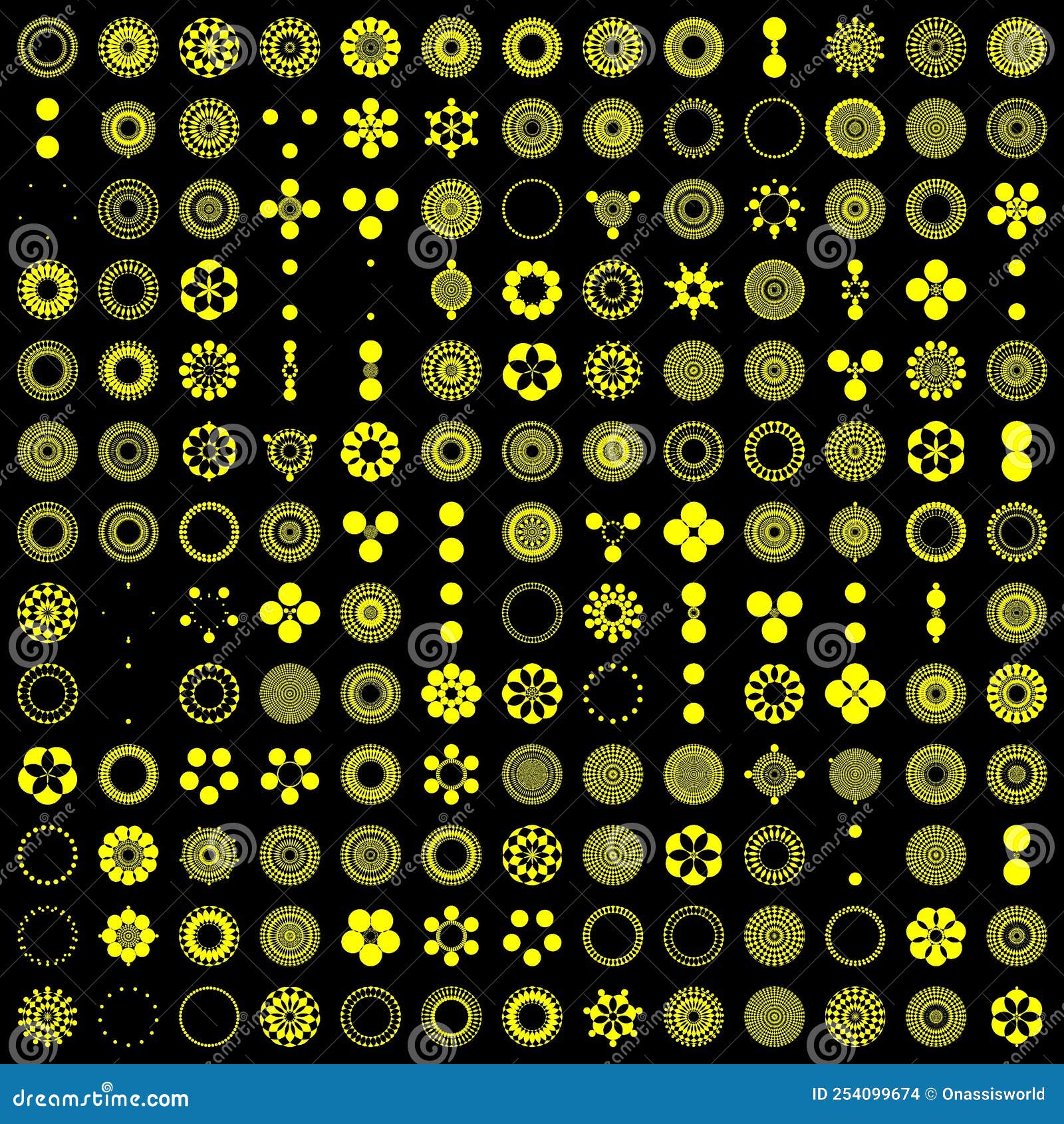 Color Micro Graphic Icons. Graphic Design Illustrations Stock ...