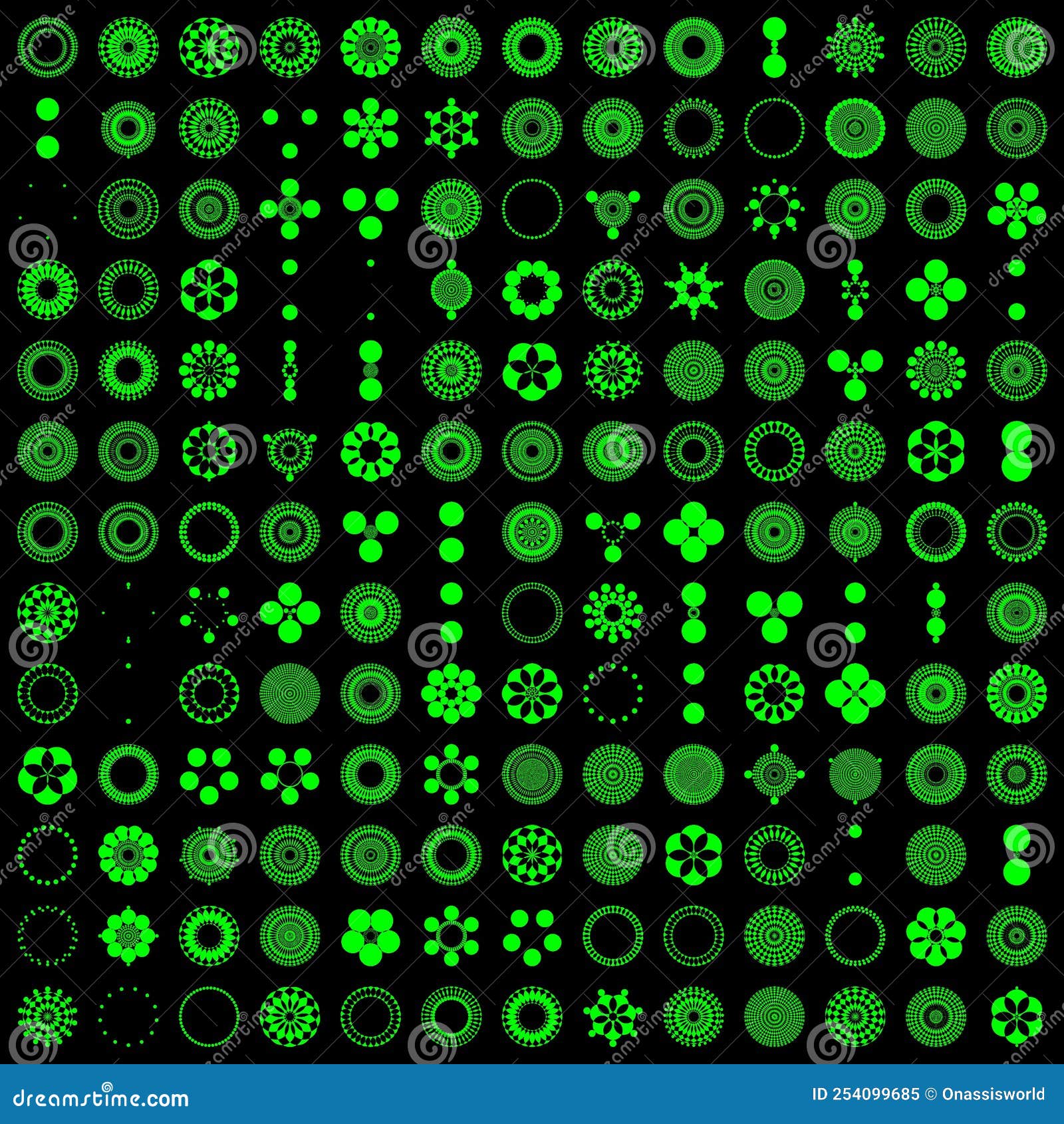 Color Micro Graphic Icons. Graphic Design Illustrations Stock ...