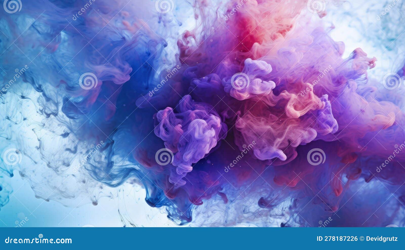 Color Mist. Ink Water. Haze Texture. Generative AI Stock Photo - Image ...